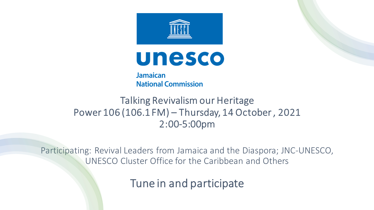 Talking Revivalism – Jamaica National Commission for UNESCO