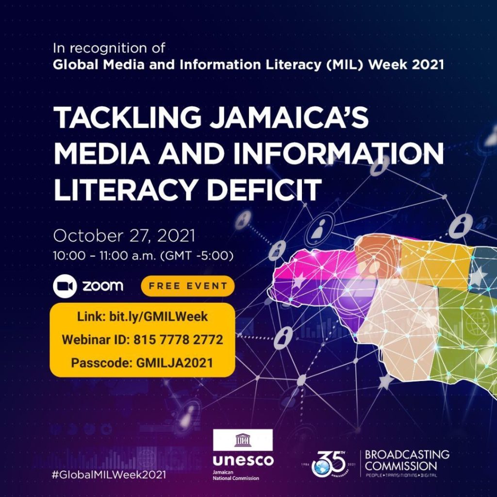 10th Global MIL week “Theme: Media and Information Literacy for the ...